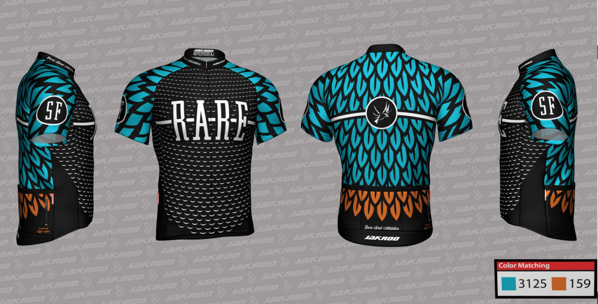 Design Project: Custom Triathlon Kit for Rare Bird Athletics – lola catero